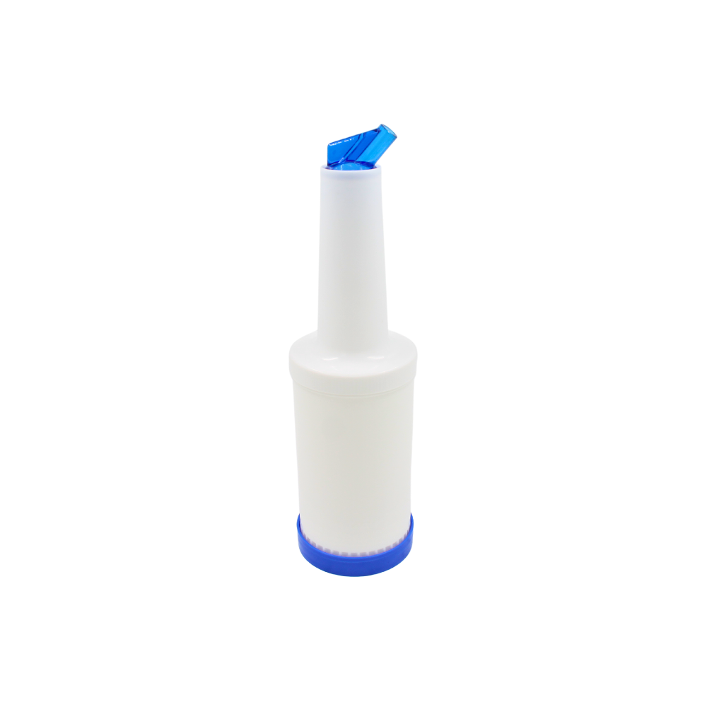 Bote para mezcla 1 Litro con tapa color azul | sondemesa